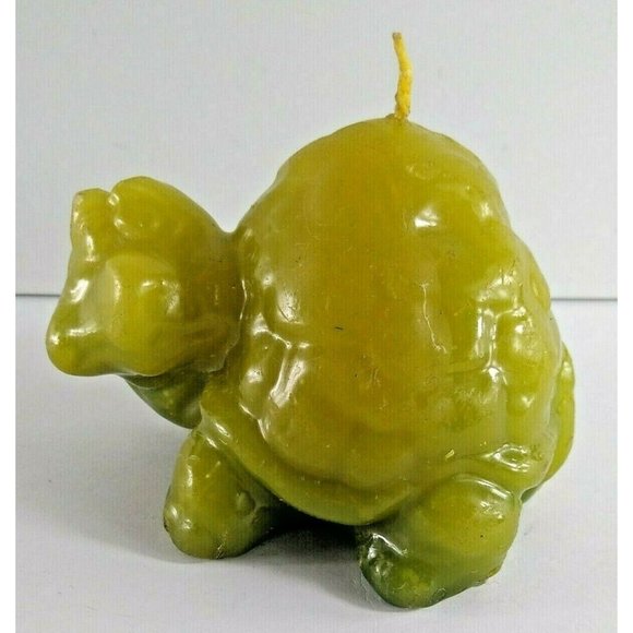 Unbranded | Accents | Vintage Turtle Candle New Never Used Wax Sculpted ...